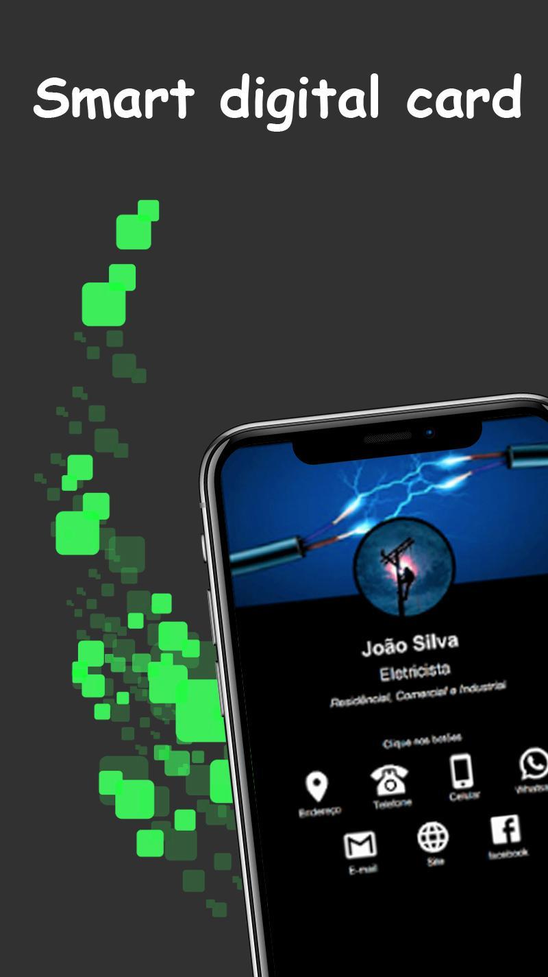 Download Facecard - Digital card android on PC