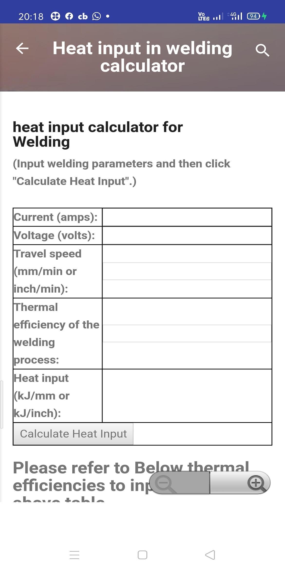 Descargar Heat input calculator for welding & Preheat Calc. en PC ...
