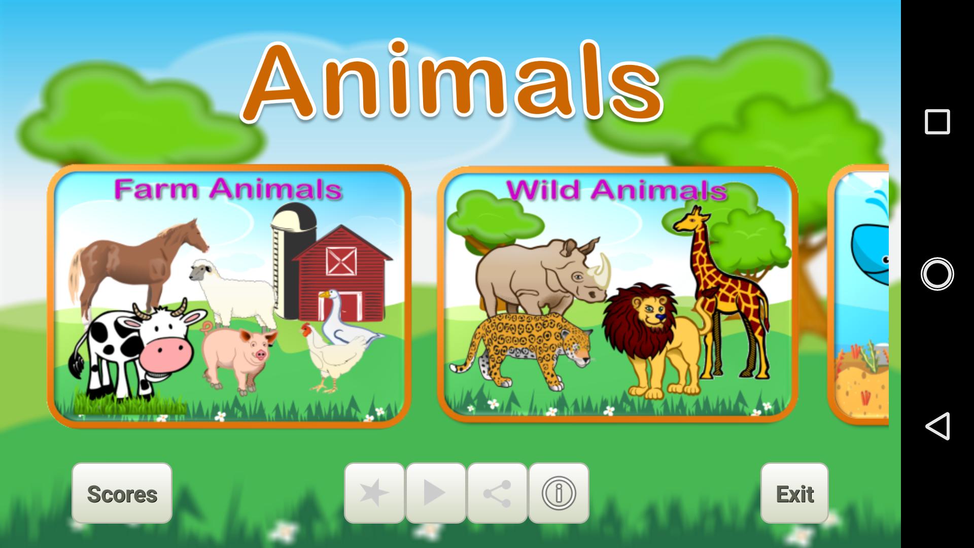 Download Learn Animals for Kids android on PC