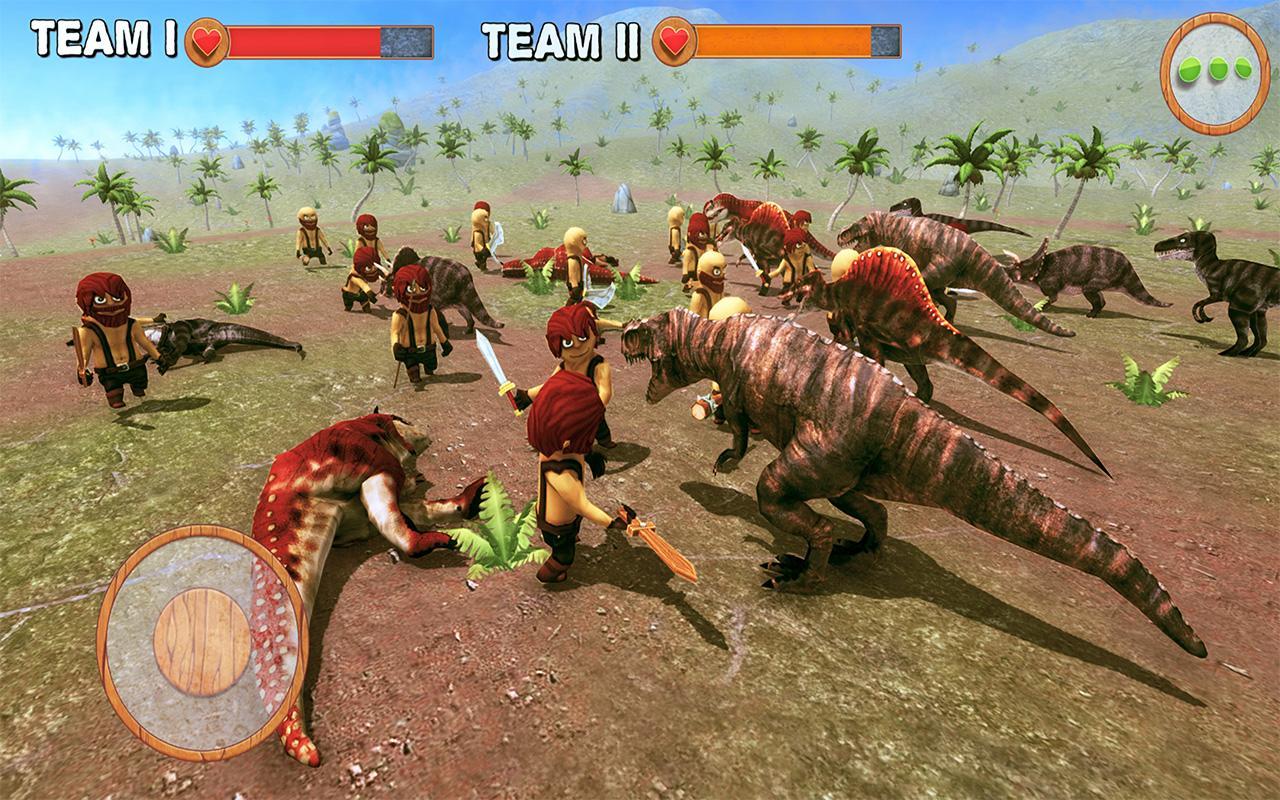 Baixe Dinosaur Battle Simulator 3D no PC | Oficial GameLoop