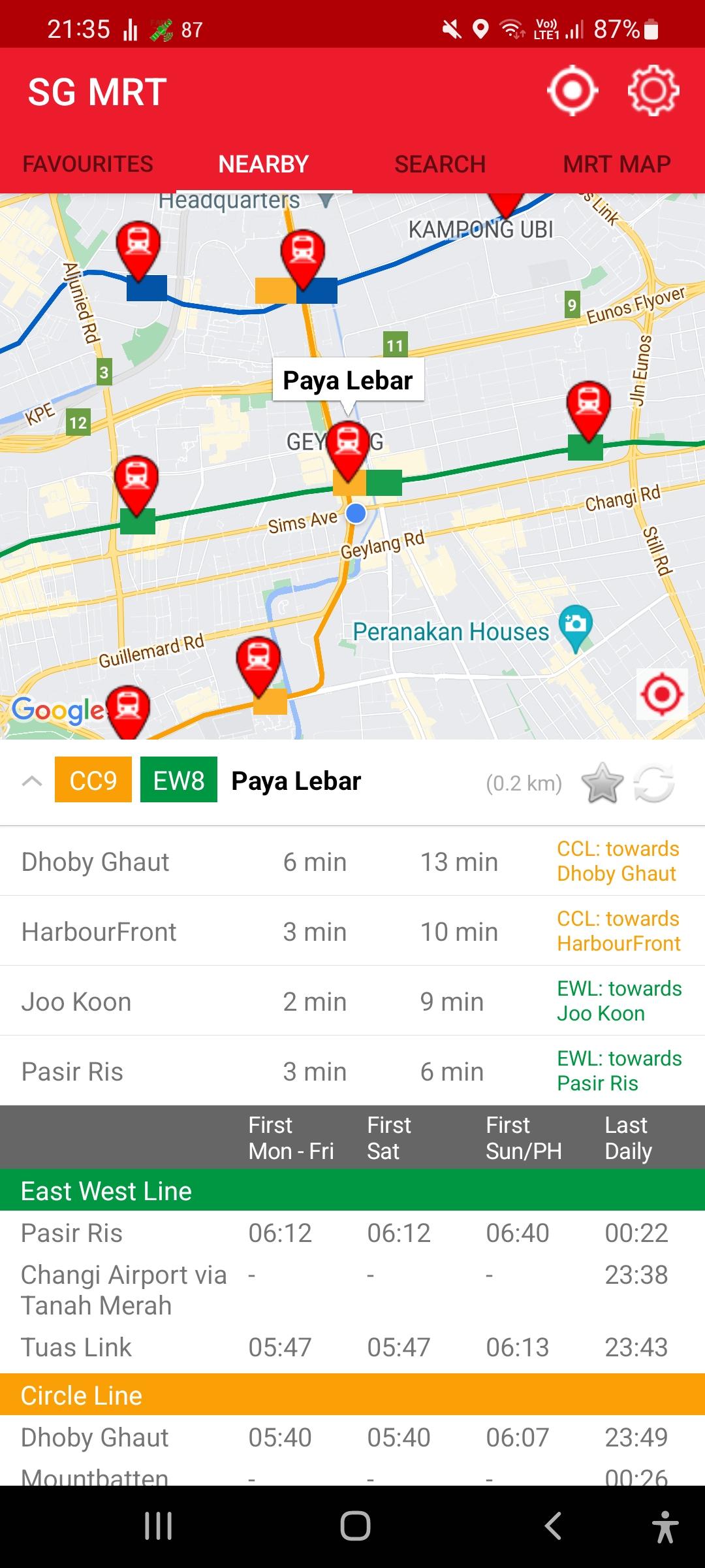 Download SG MRT 2024 (with TE Line 4) android on PC