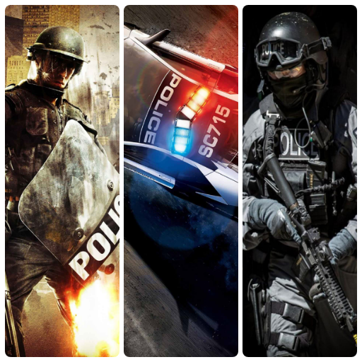 Download Police Cool Wallpaper HD android on PC