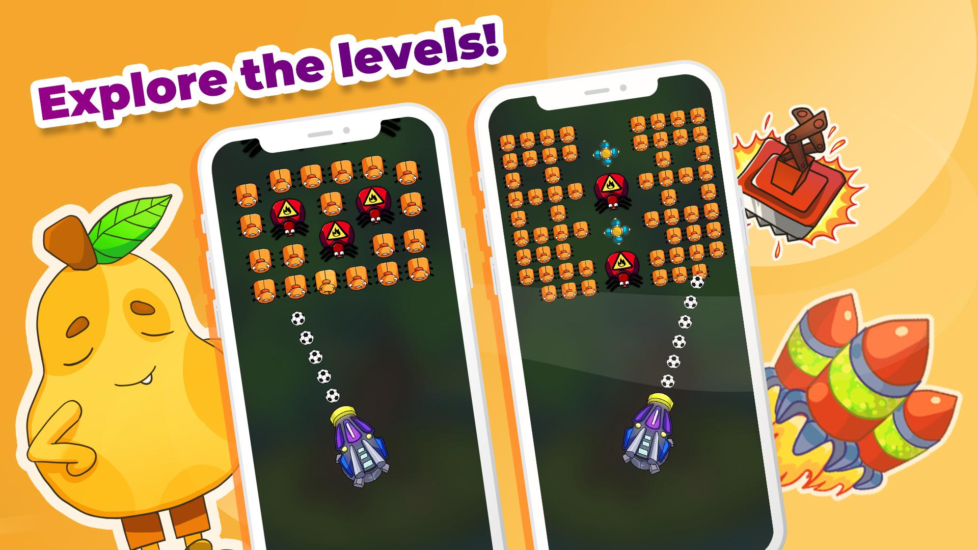 Download Bricks Ball: Plants vs Bugs android on PC