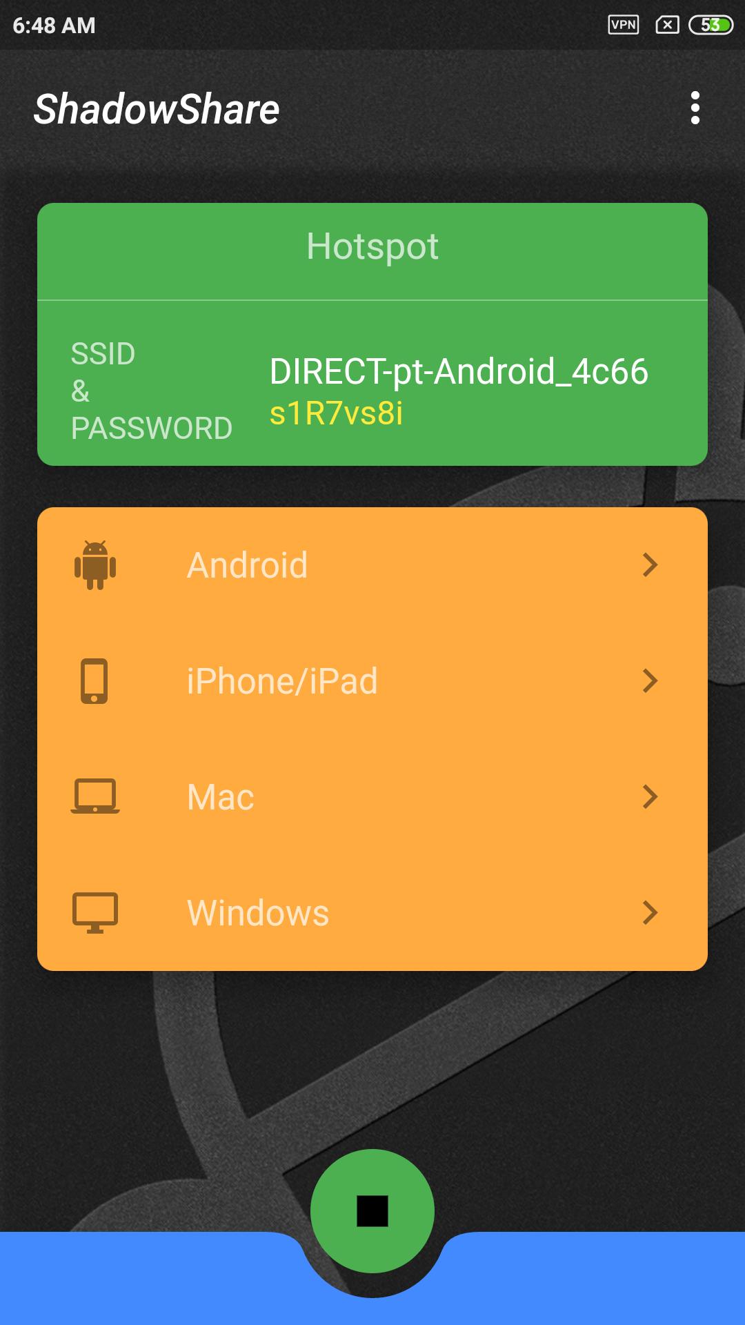 Download ShadowShare android on PC