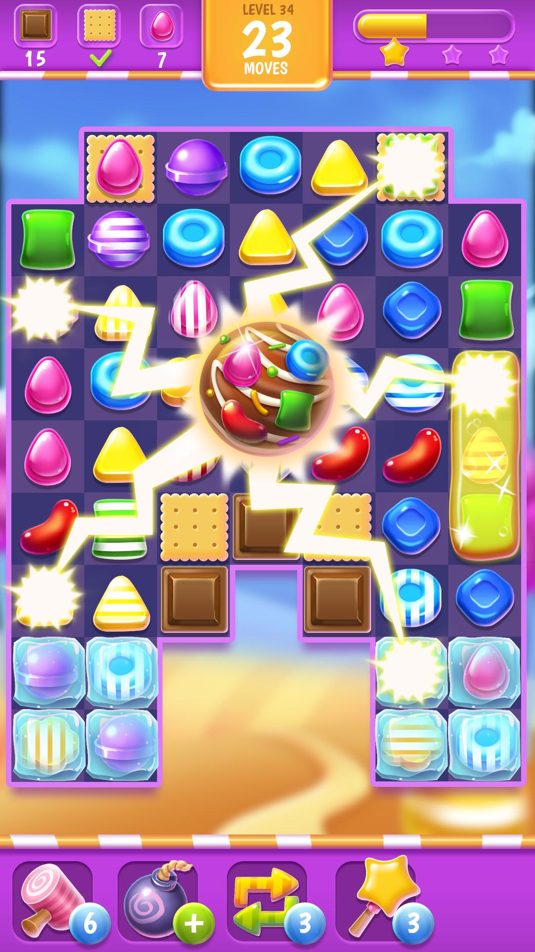 Скачать Candy Sweet Mania на ПК | Официальный представитель GameLoop