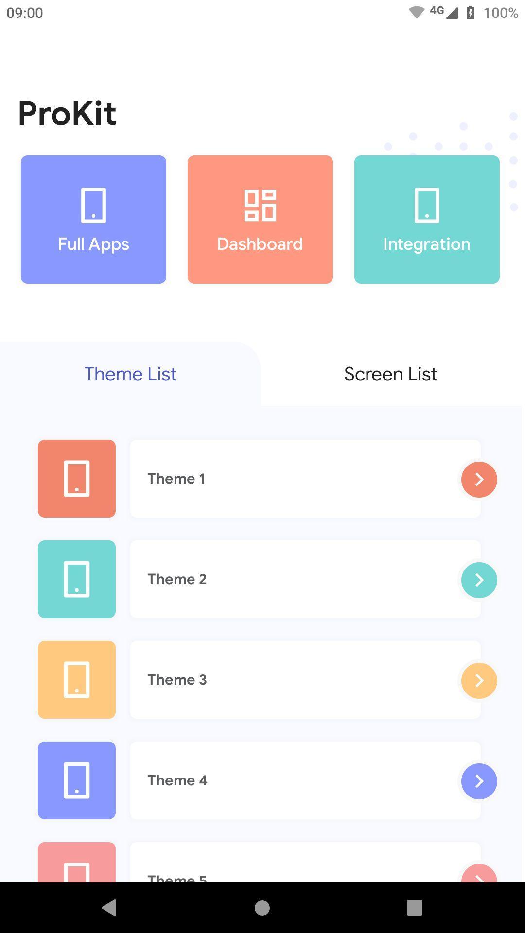 تنزيل Prokit - Android App UI Design Template Kit على جهاز الكمبيوتر | مسؤول GameLoop