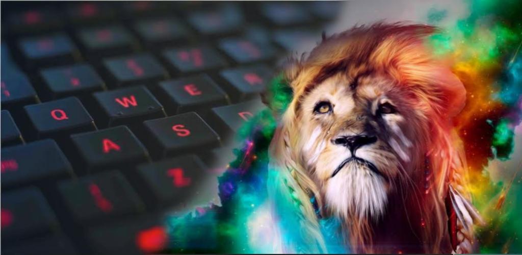 Download Lion keyboard android on PC
