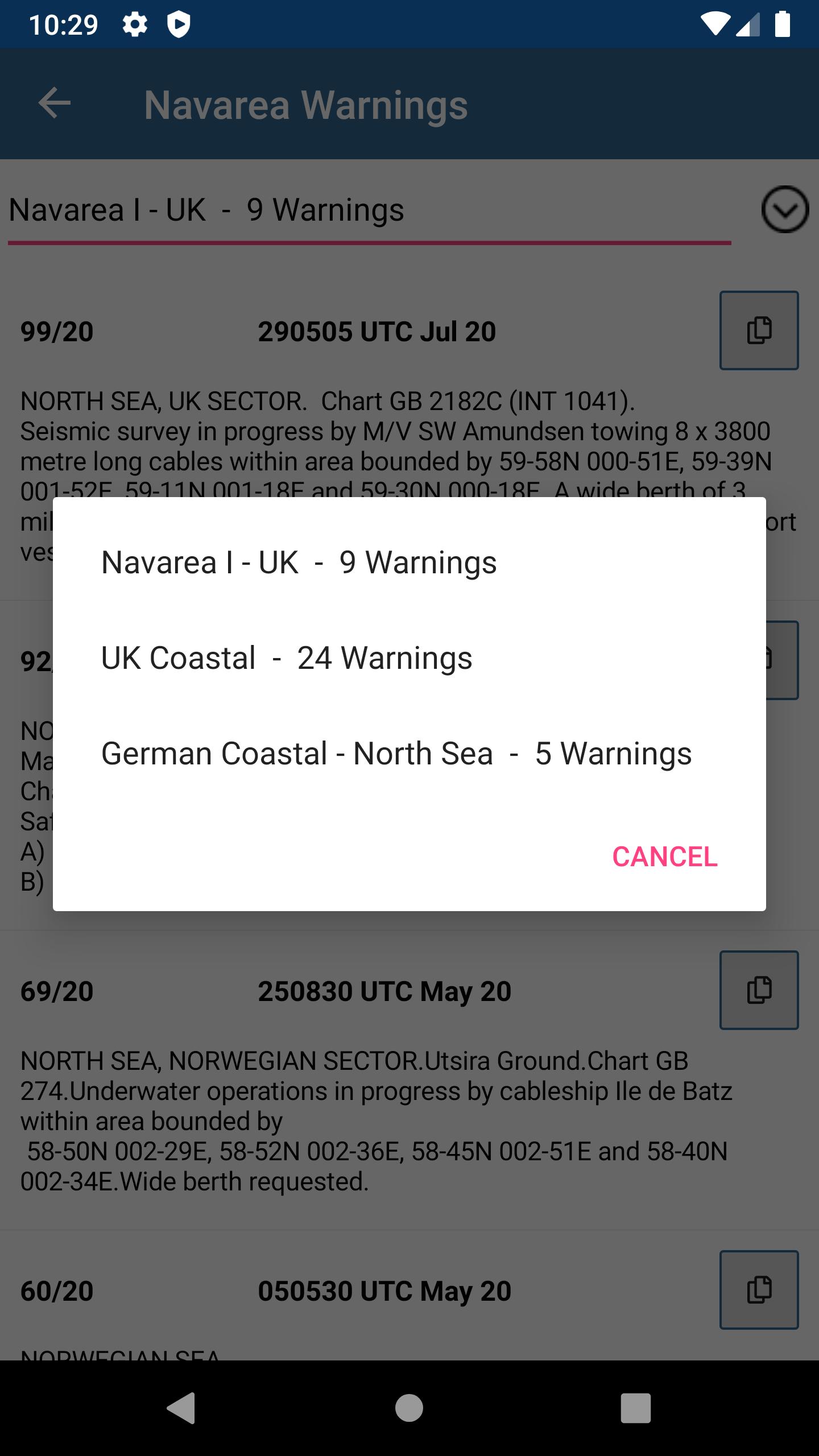 Navarea Ii Download Navarea Warnings (Navtex) Android On PC