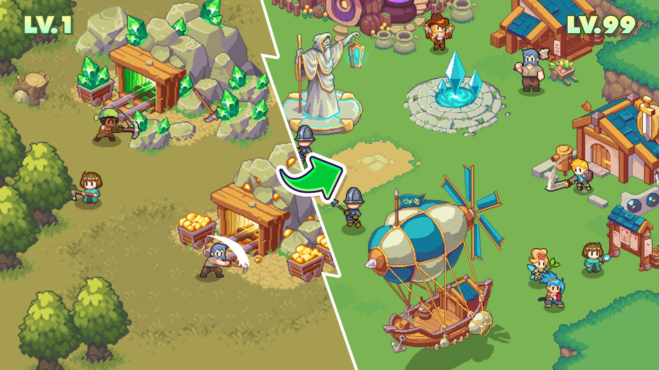 تنزيل Pixel Guardian War على جهاز الكمبيوتر | مسؤول GameLoop
