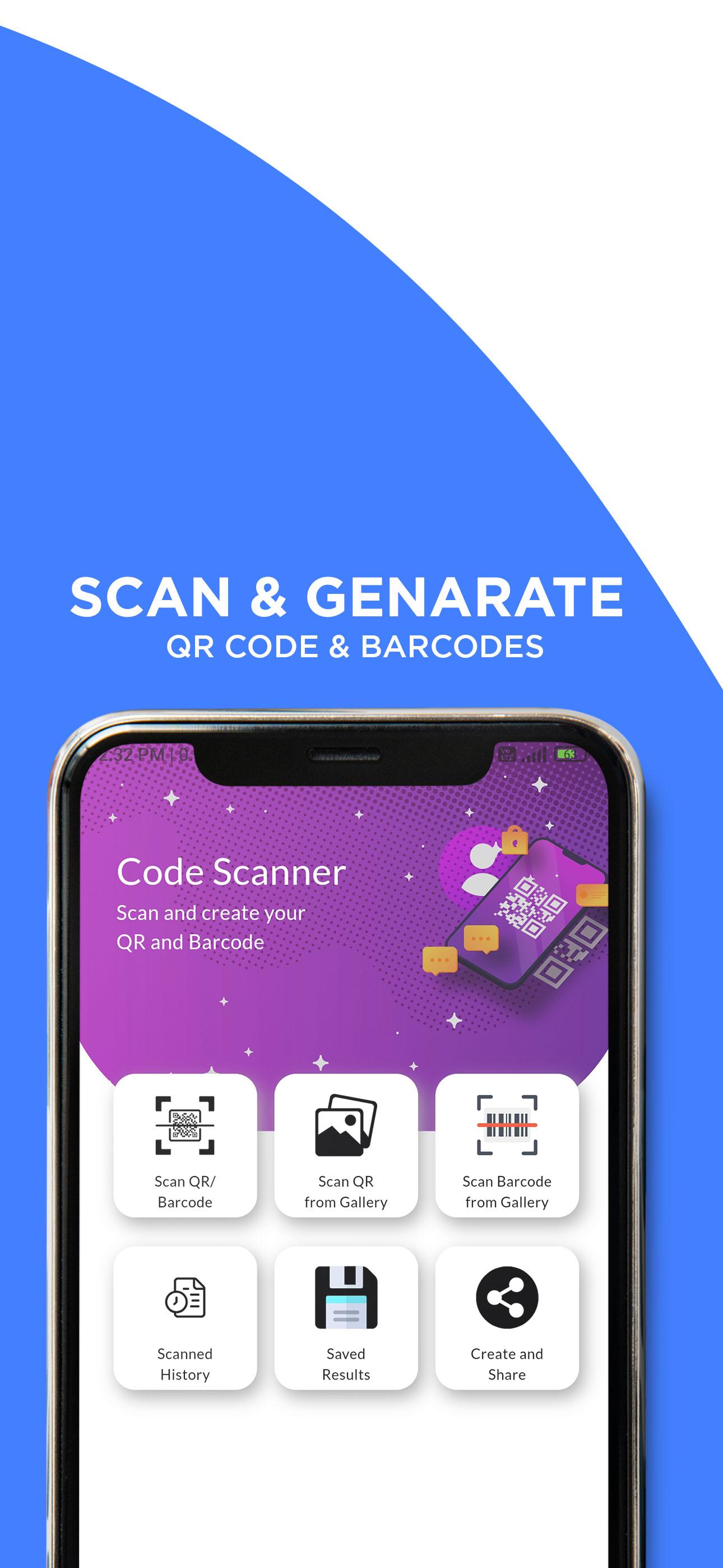 Download ScanAI QR Code Barcode Reader android on PC