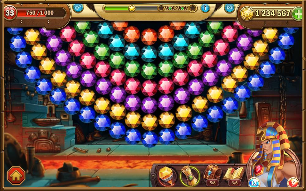 تنزيل Egyptian Pharaoh Bubble Shooter على جهاز الكمبيوتر | مسؤول GameLoop