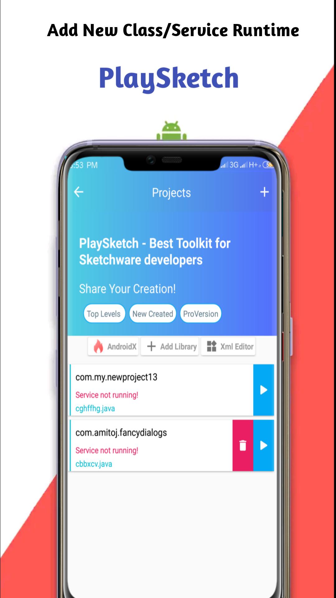 Baixe Play Sketch - Best Friend Of Sketchware Developers no PC | Oficial GameLoop