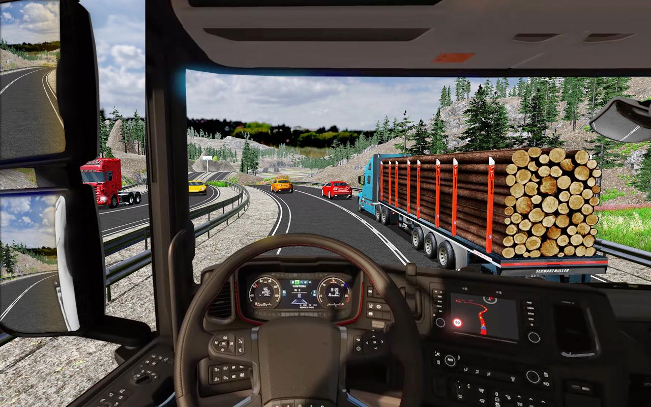 Download Euro Truck Car Transport Game android on PC