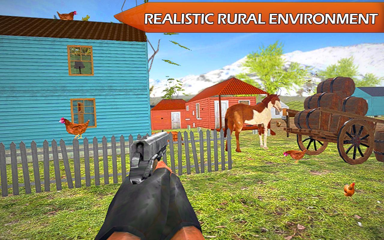 Chicken Shooting 3D Attack Sniper Shooter'yı PC'ye indirin | GameLoop ...
