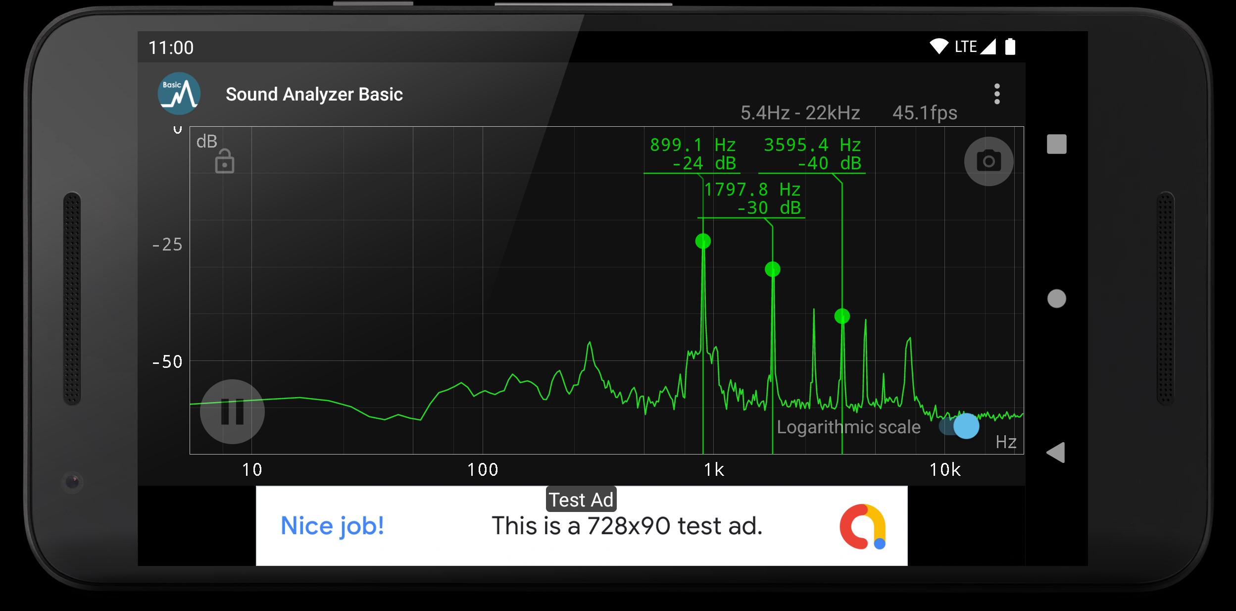 Download Sound Analyzer Basic android on PC
