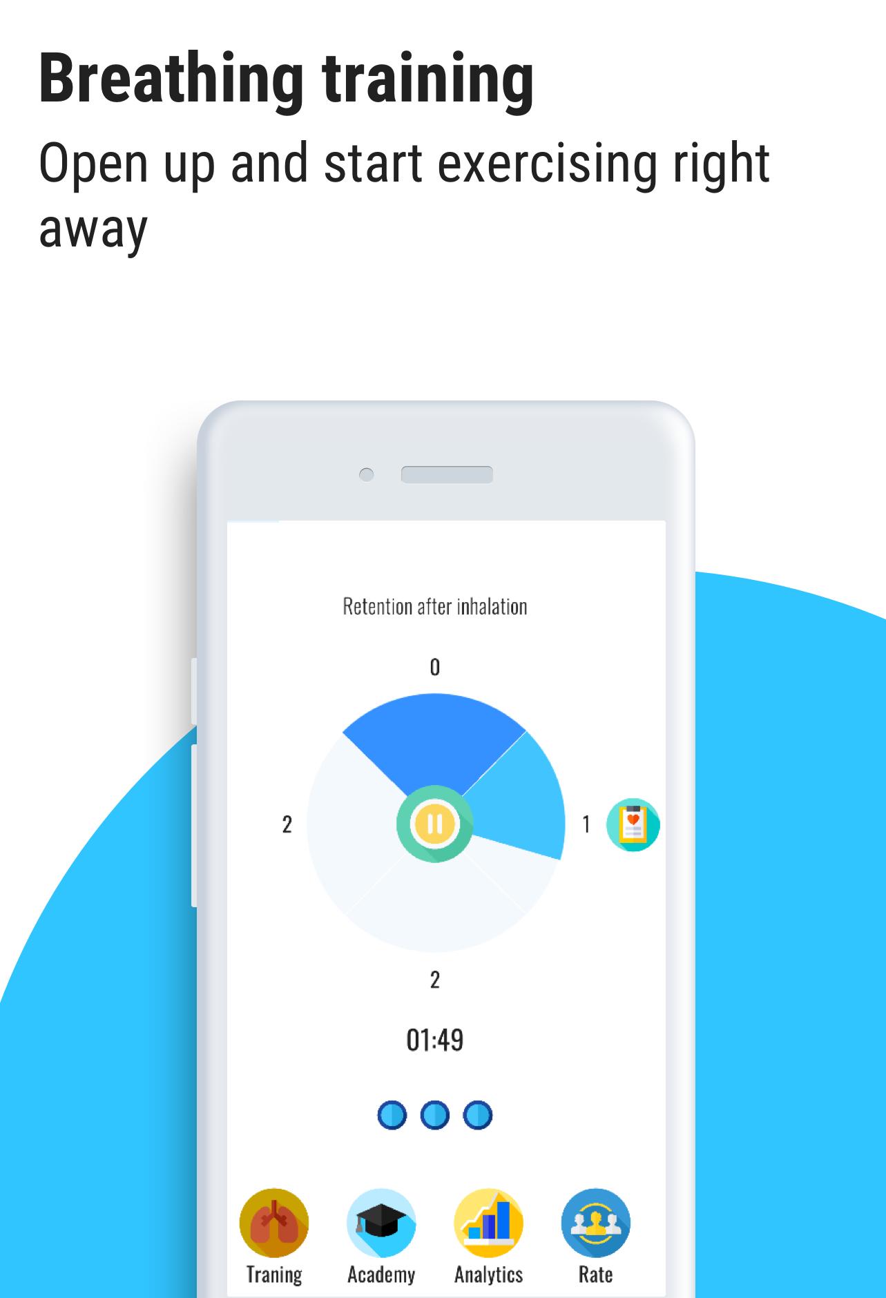 Baixe Breathing Training - endurance no PC | Oficial GameLoop