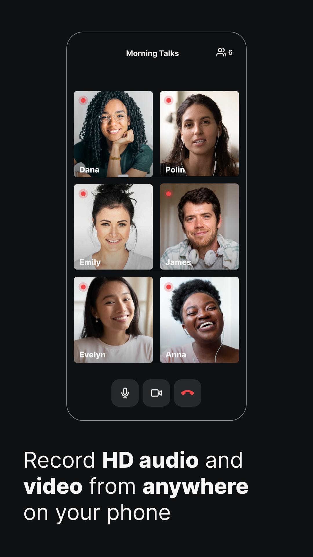 Download Riverside: Record podcasts android on PC