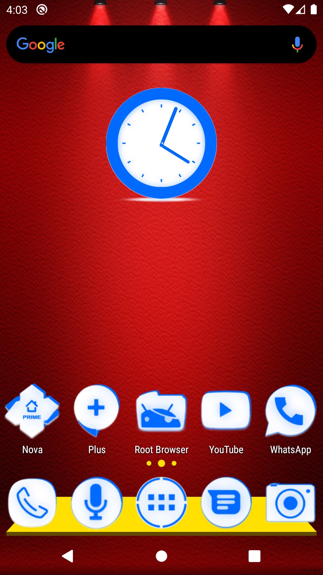 Baixe Inverted White Blue Icon Pack no PC | Oficial GameLoop