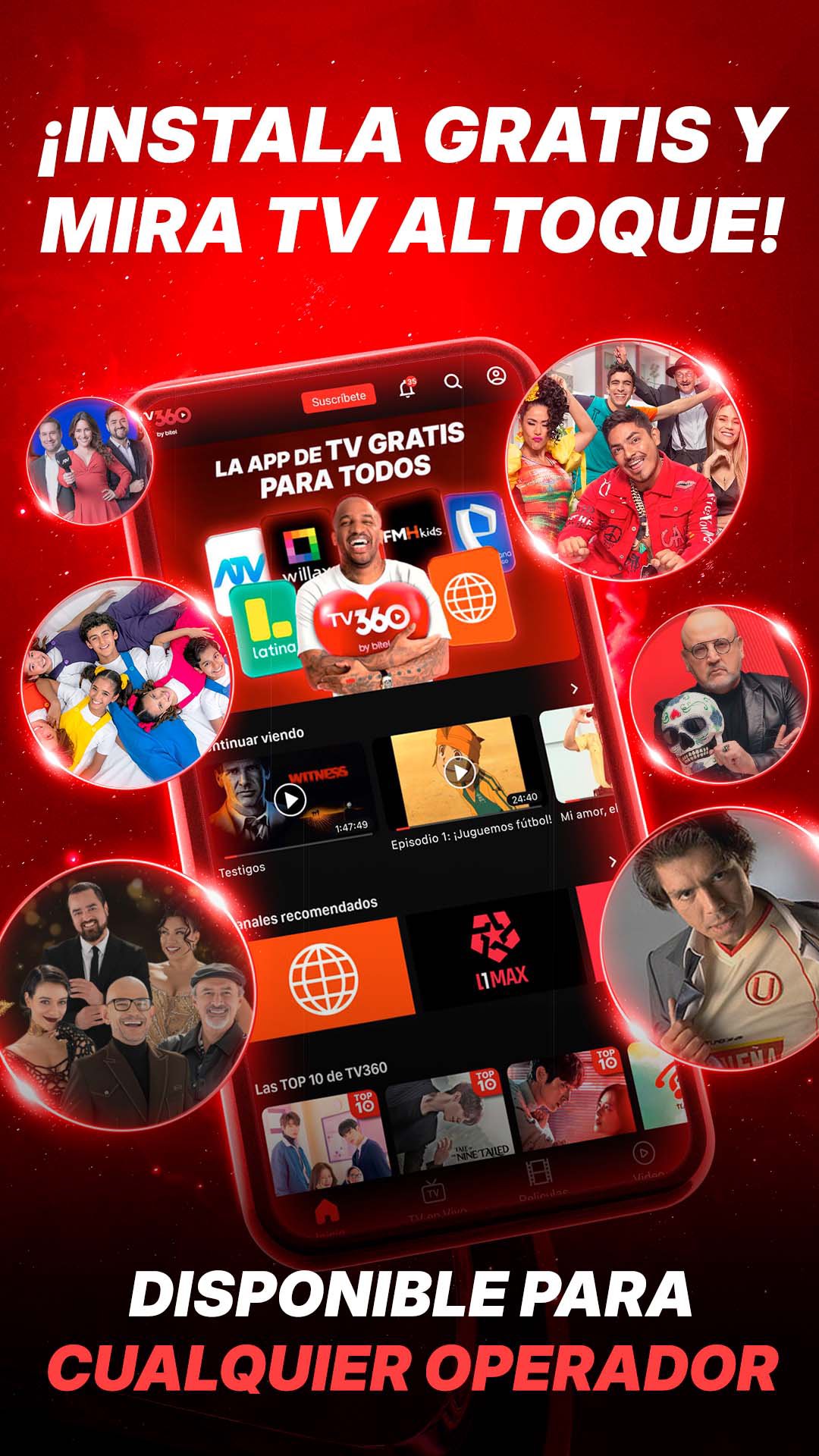 Descargar TV360 - TV En vivo en PC | GameLoop Oficial