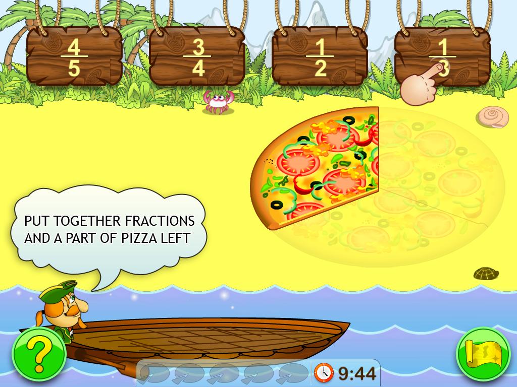 Download Fractions. Smart Pirates. Free android on PC