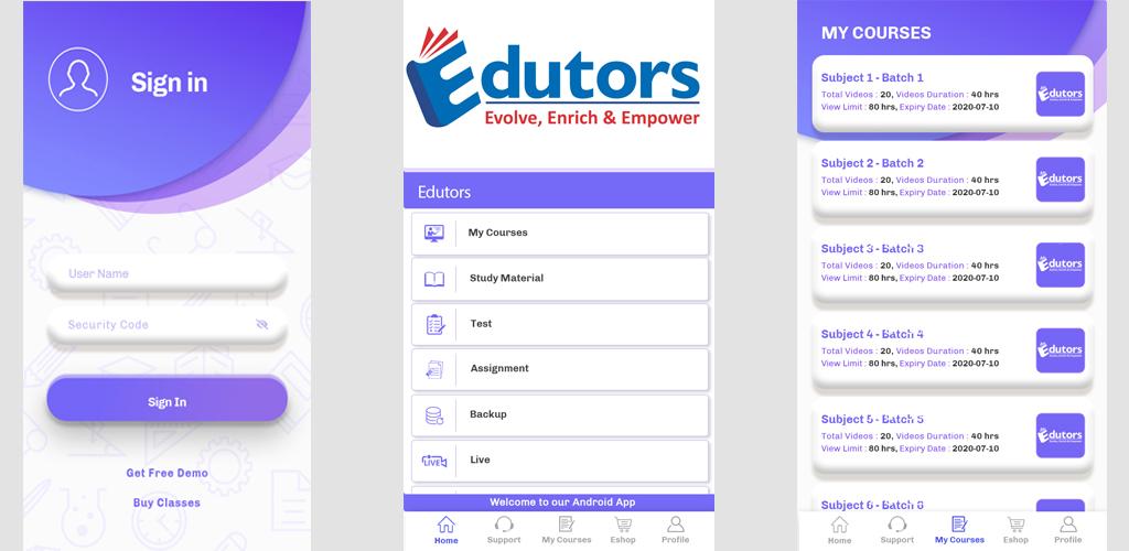 Download Edutors android on PC