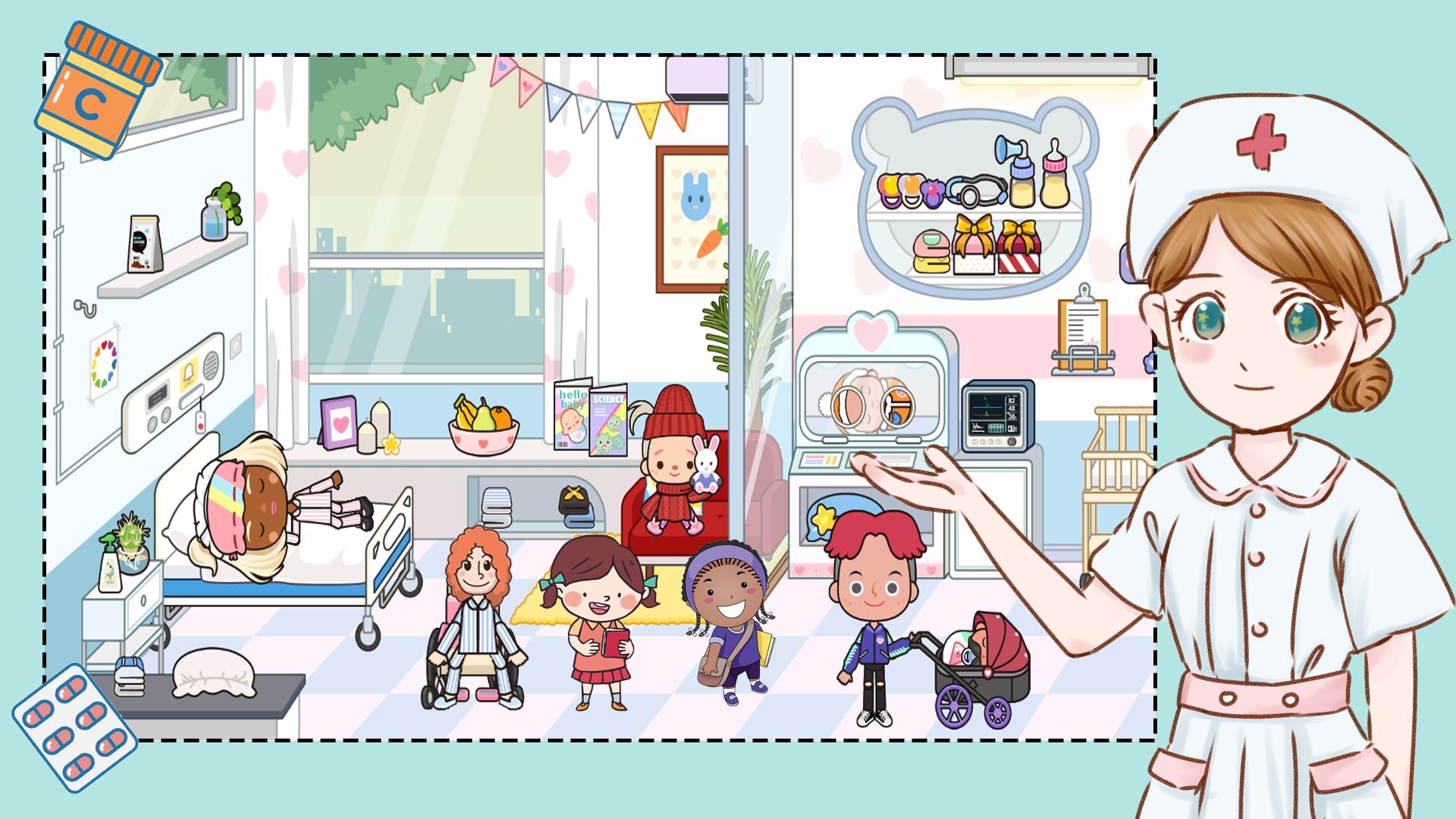 Baixe Mika Life Mini Hospital no PC | Oficial GameLoop