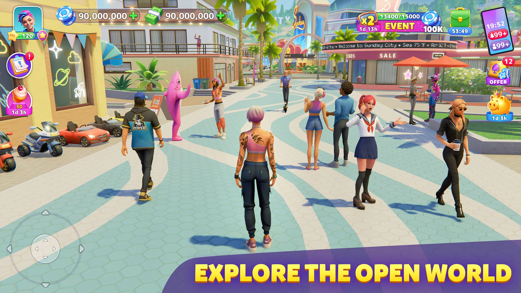 Baixe Sunday City no PC | Oficial GameLoop