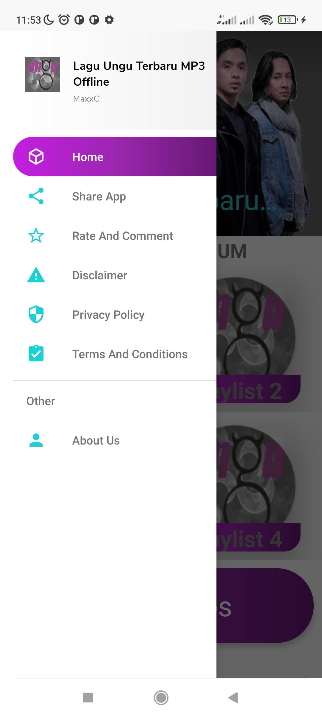 Download Lagu Ungu Terbaru MP3 Offline android on PC