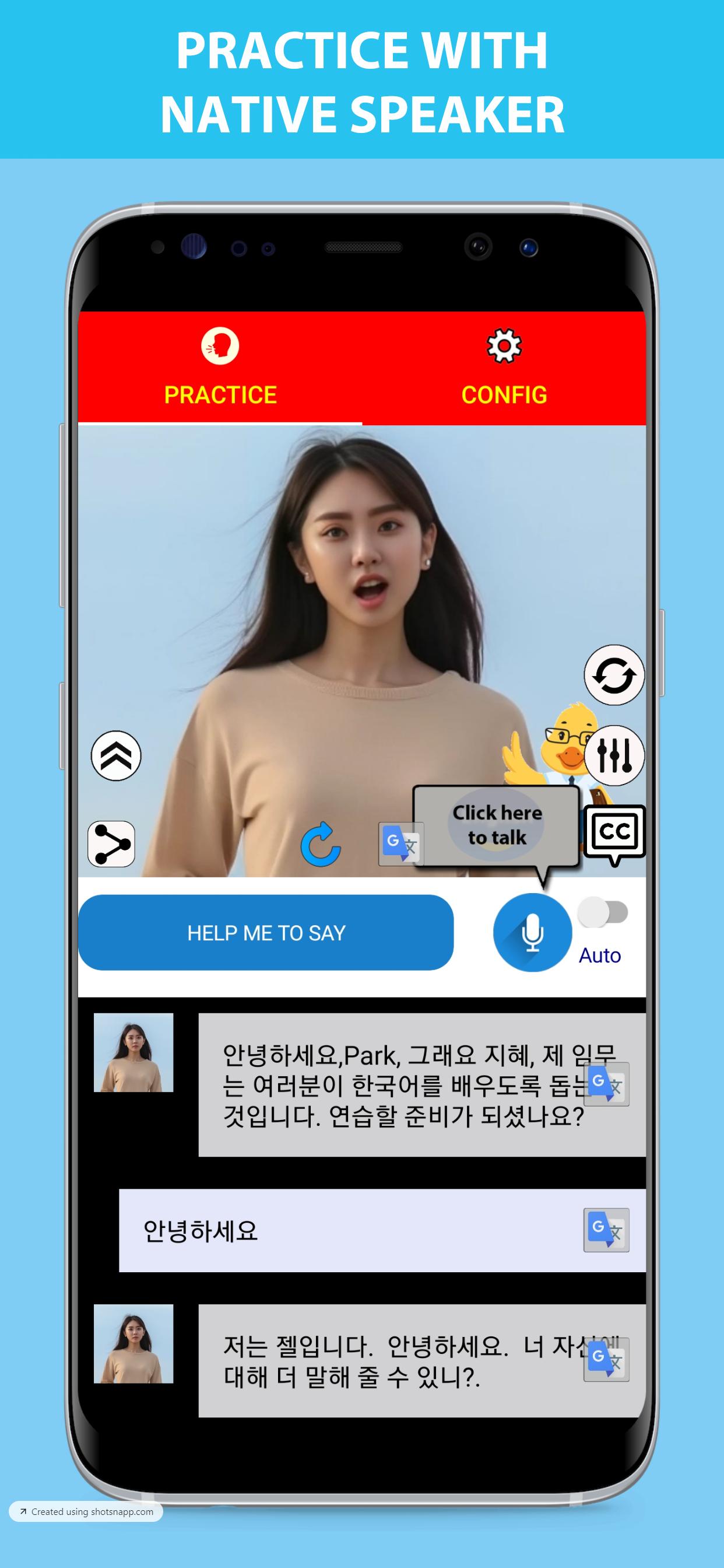 Download Talk to me in korean android on PC