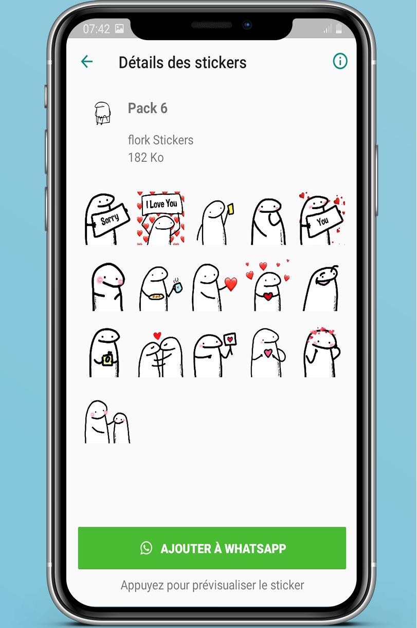 Download animated flork stickers android on PC