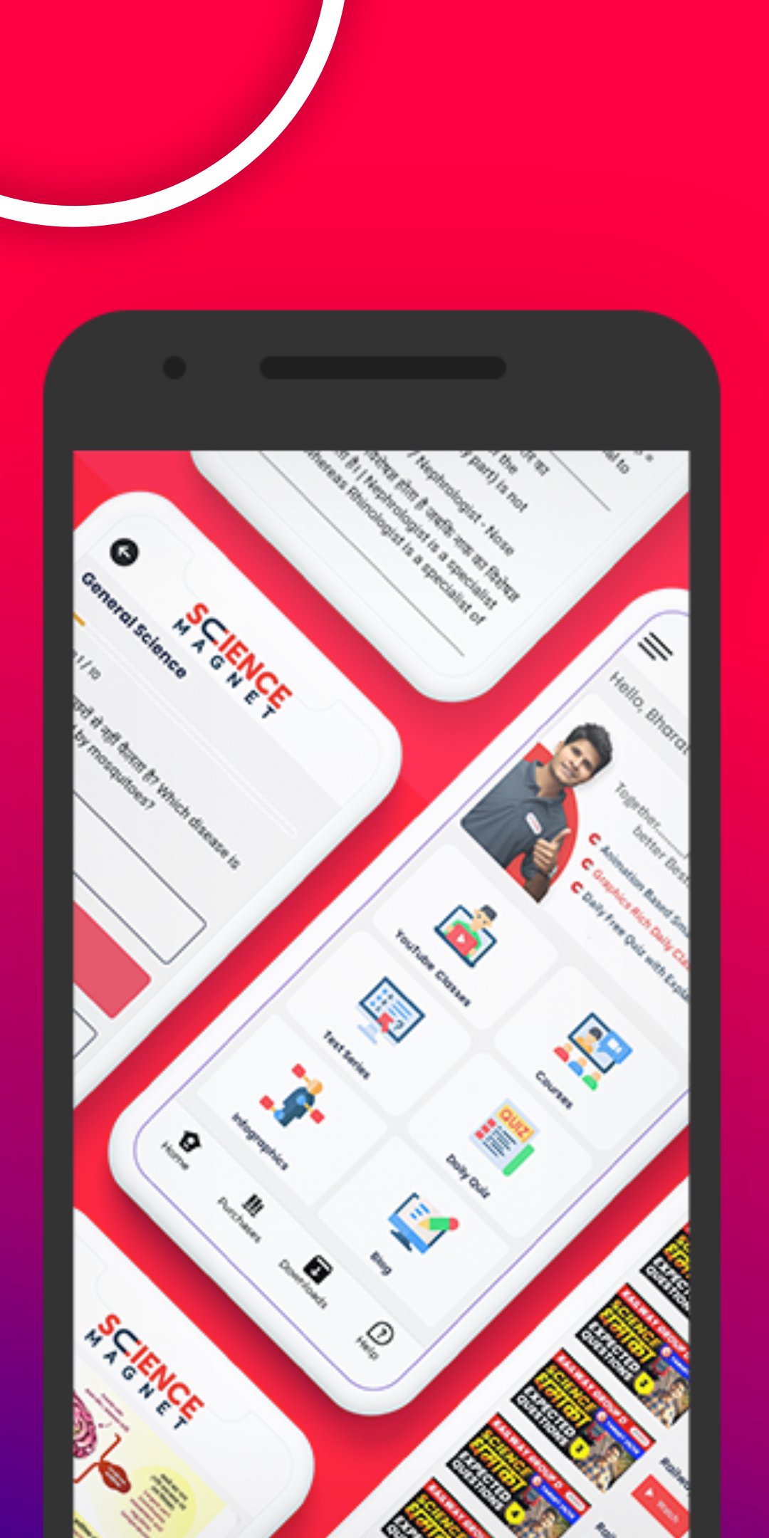 Download Science Magnet android on PC