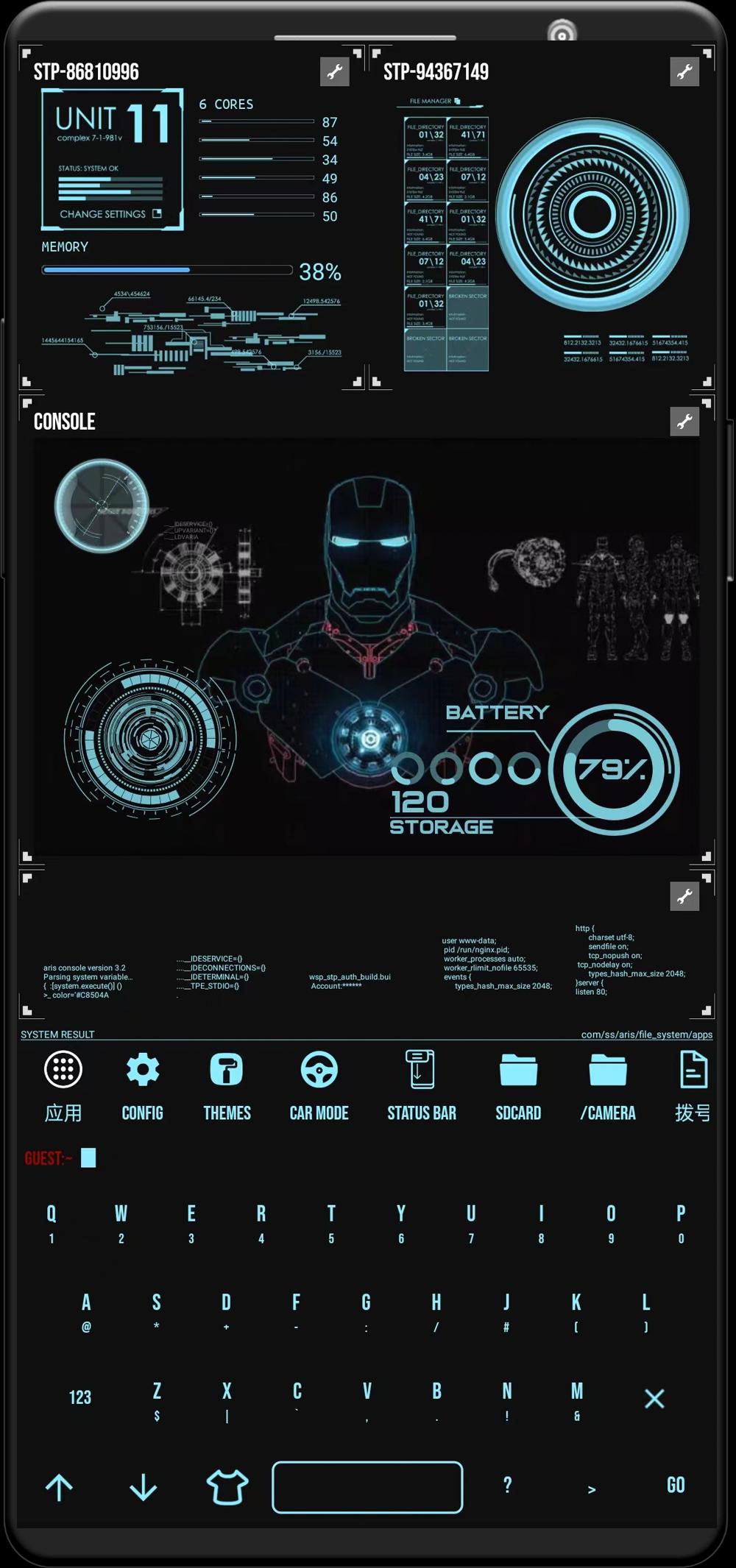 Download Jarvis Assistant Launcher android on PC