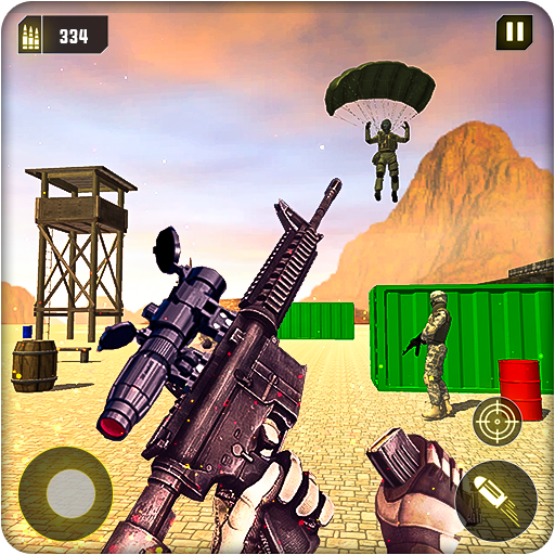 Download FPS Shooting Offline Gun Games android on PC