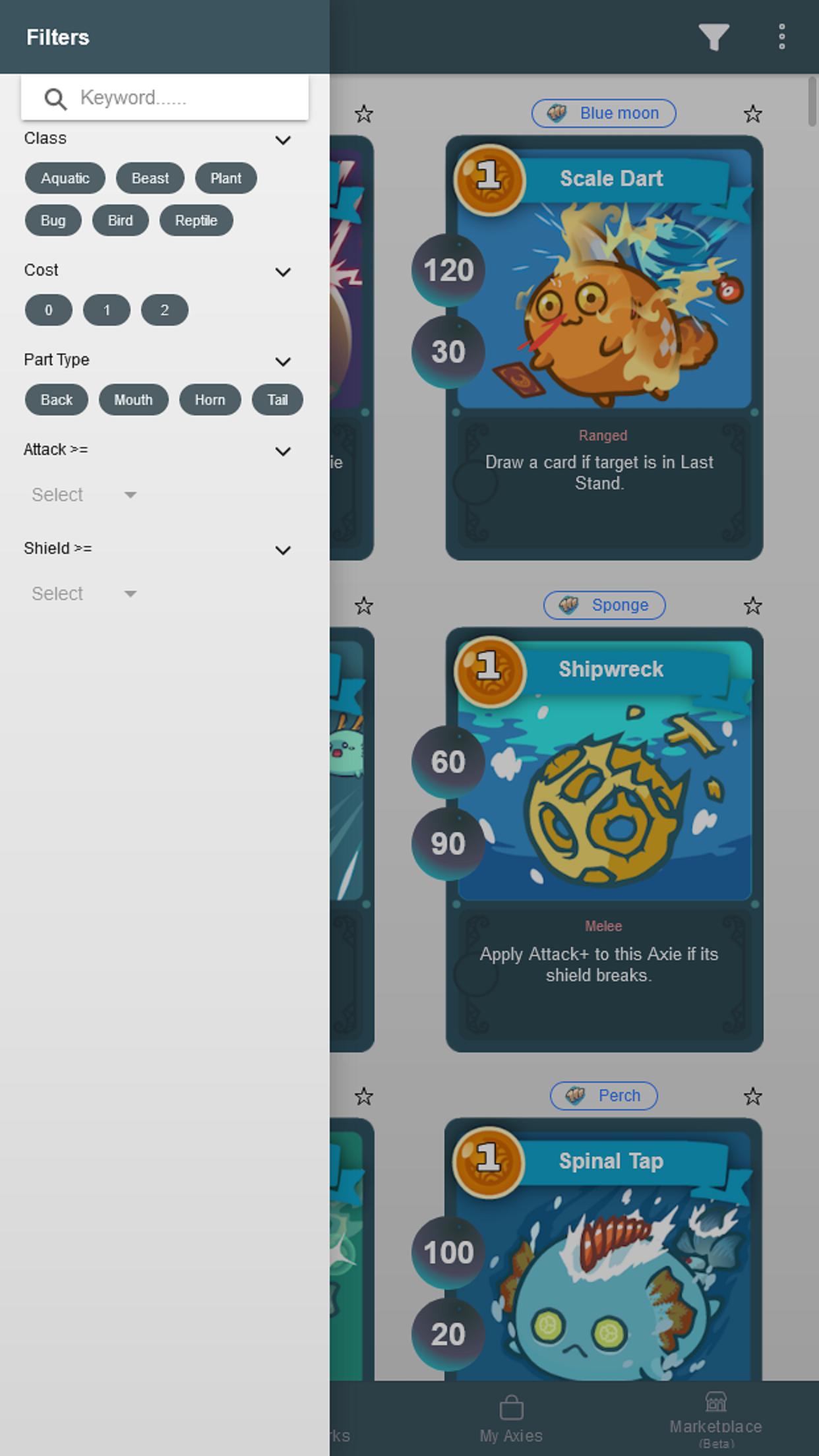 Descargar Axie Infinity Origin Card List en PC | GameLoop Oficial