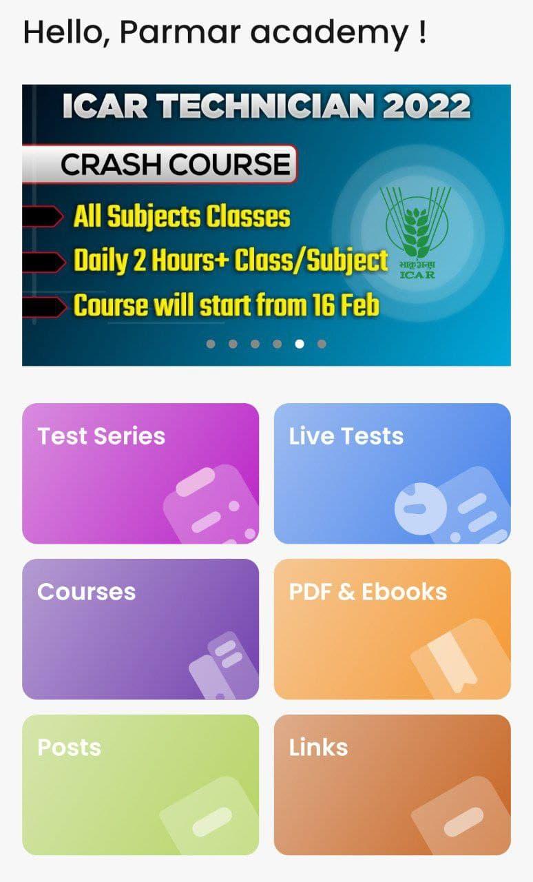 Download Parmar Academy android on PC