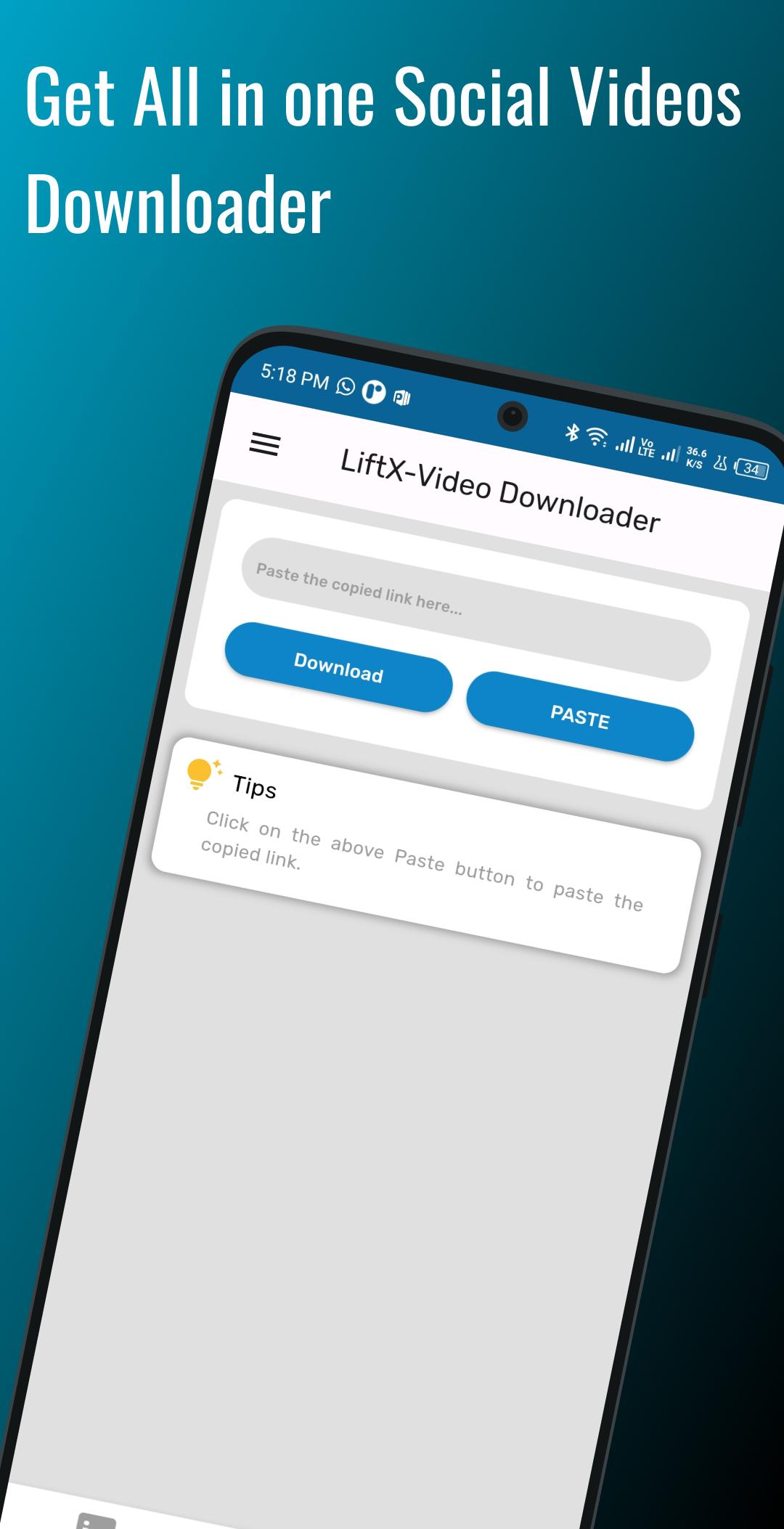 Download Video downloader for linkedin android on PC