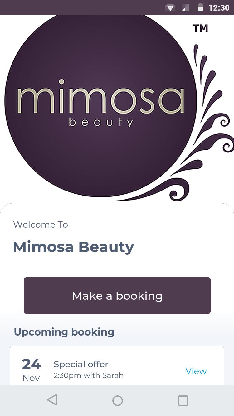 Download Mimosa Beauty android on PC