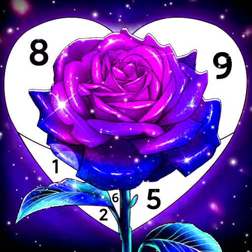 Download Anime Coloring-Color by Number android on PC