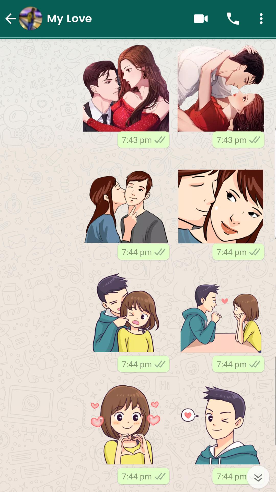 Descargar Love Stickers 2023 - WASticker en PC | GameLoop Oficial