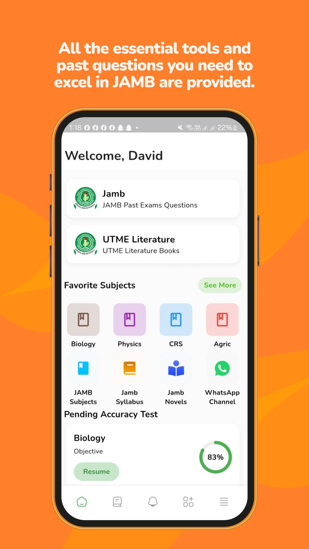Download CrushIT - JAMB Past Ques & Ans android on PC