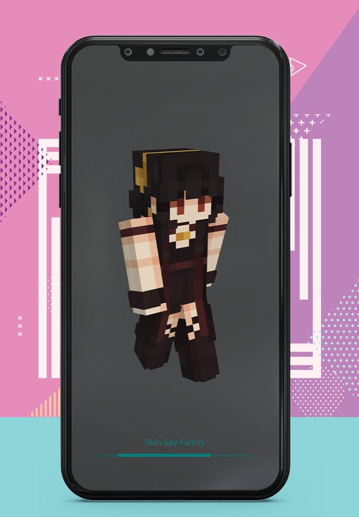 تنزيل Skin SPY Family For Minecraft على جهاز الكمبيوتر | مسؤول GameLoop