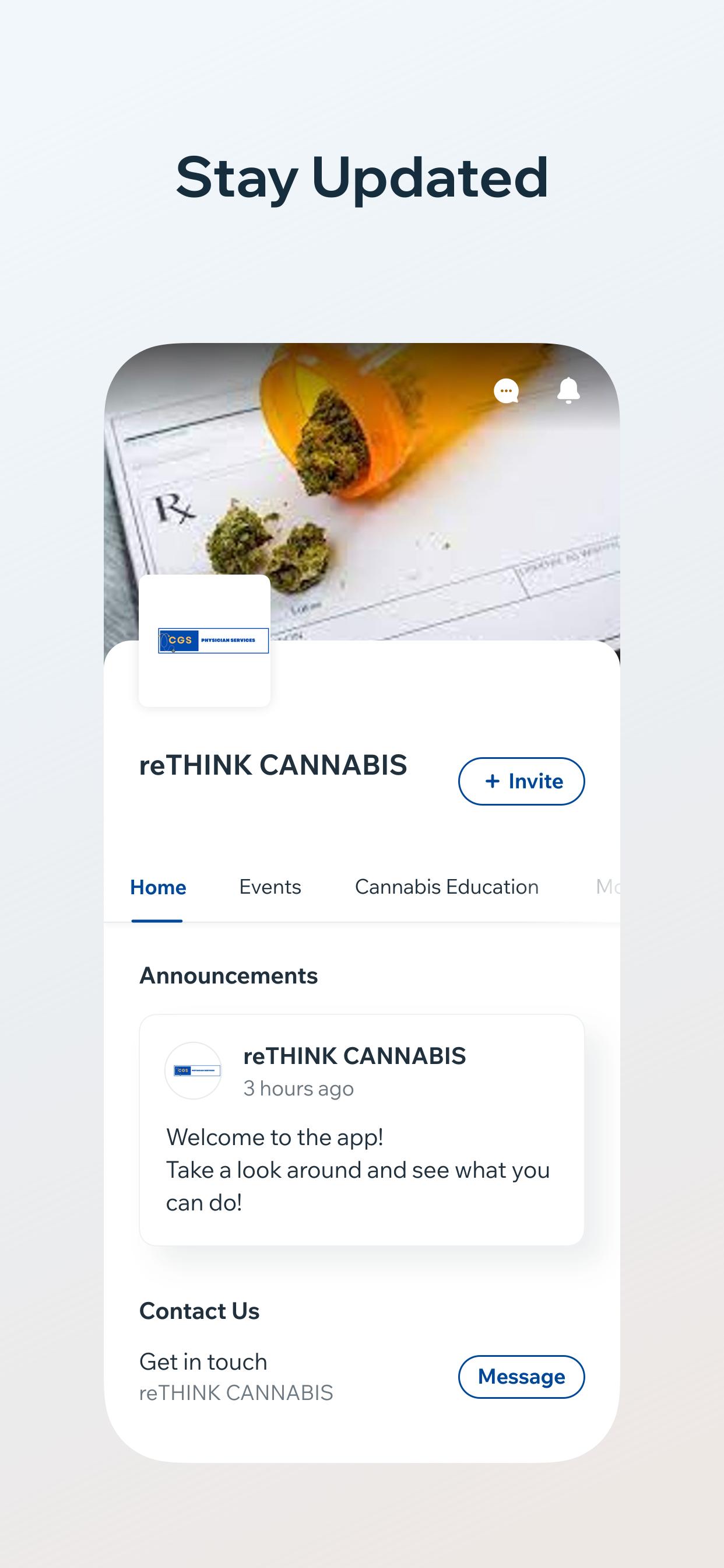 Download reTHINK CANNABIS android on PC