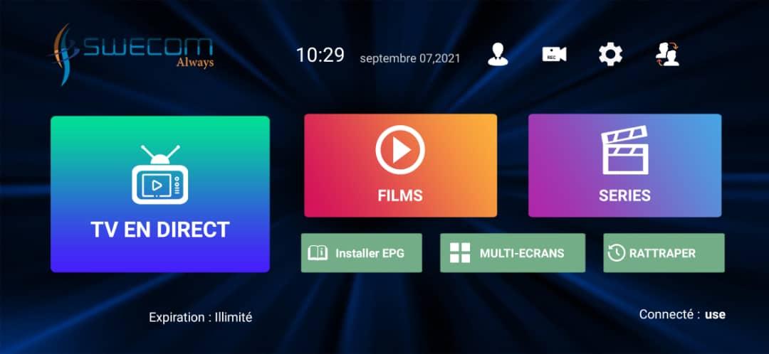 Download SWECOM TV android on PC