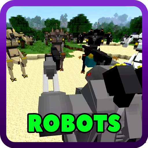 Download Robots Mod for Minecraft PE android on PC