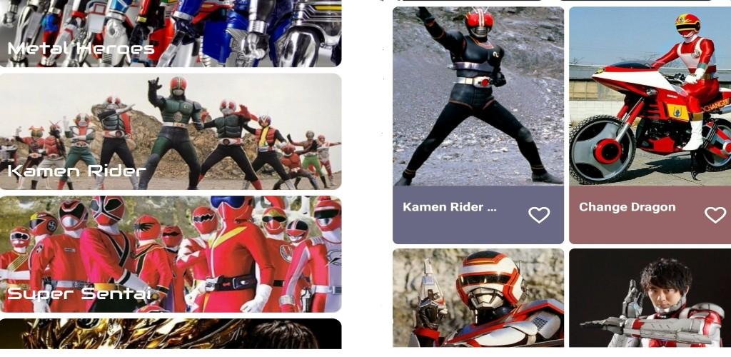 Download Tokusatsu Wallpaper android on PC