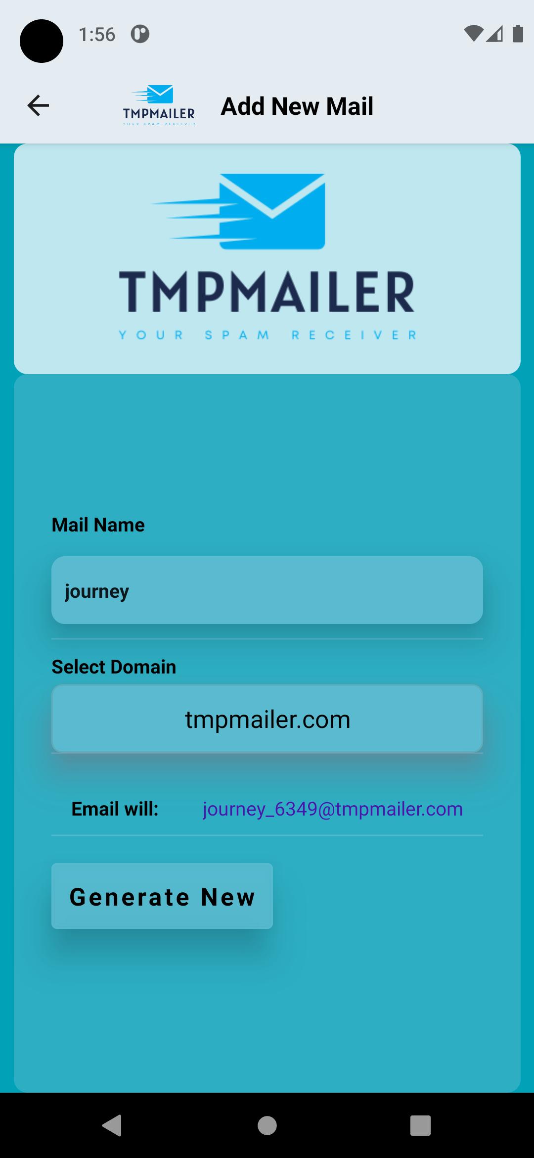 Download Tmpmailer - Temp Mail android on PC
