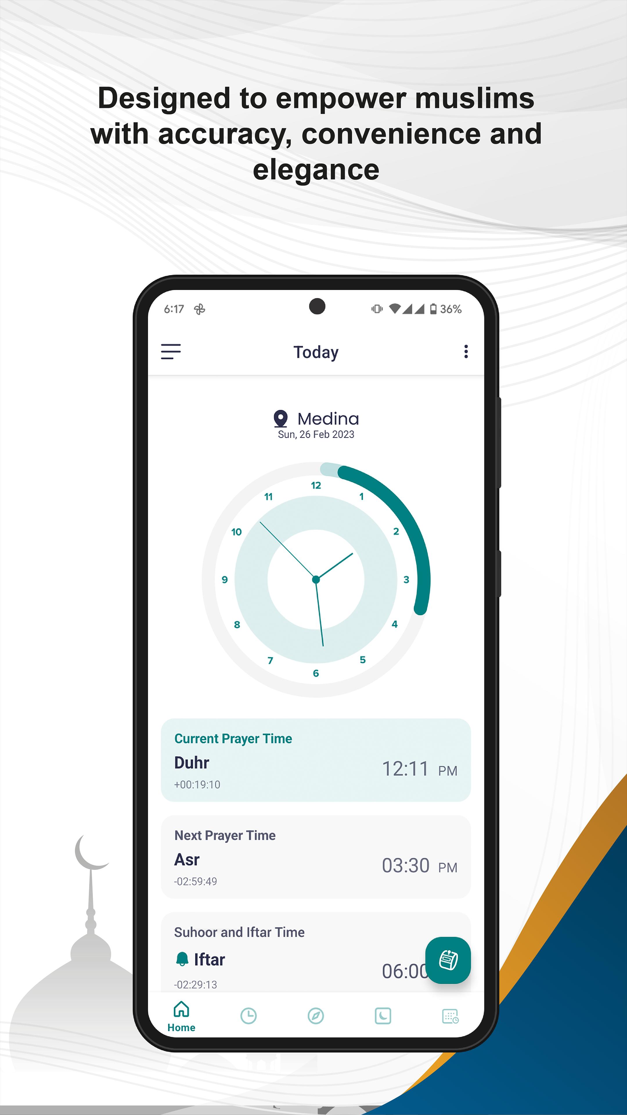 Download Waqt Al Salaah: Prayer Times android on PC