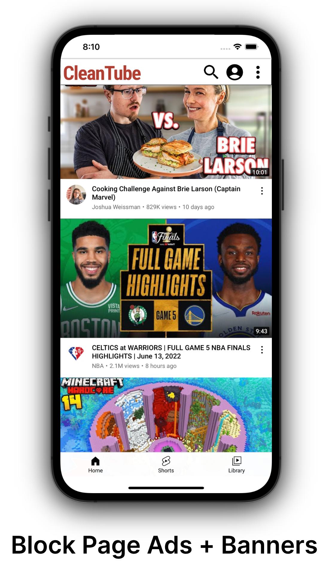 Download CleanTube - Block Video Ads android on PC