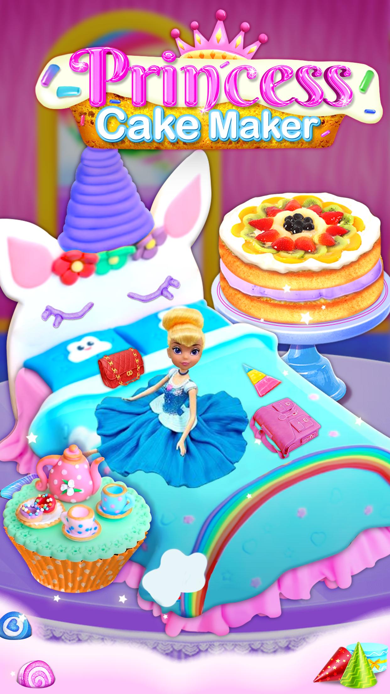 تنزيل Princess Cake Maker Games على جهاز الكمبيوتر | مسؤول GameLoop