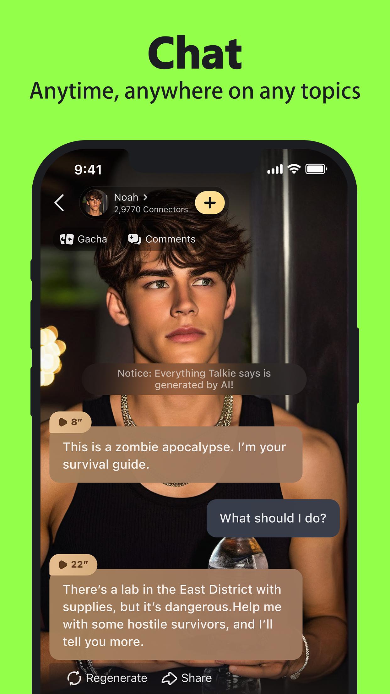 Download Talkie AI: Chat With Character android on PC